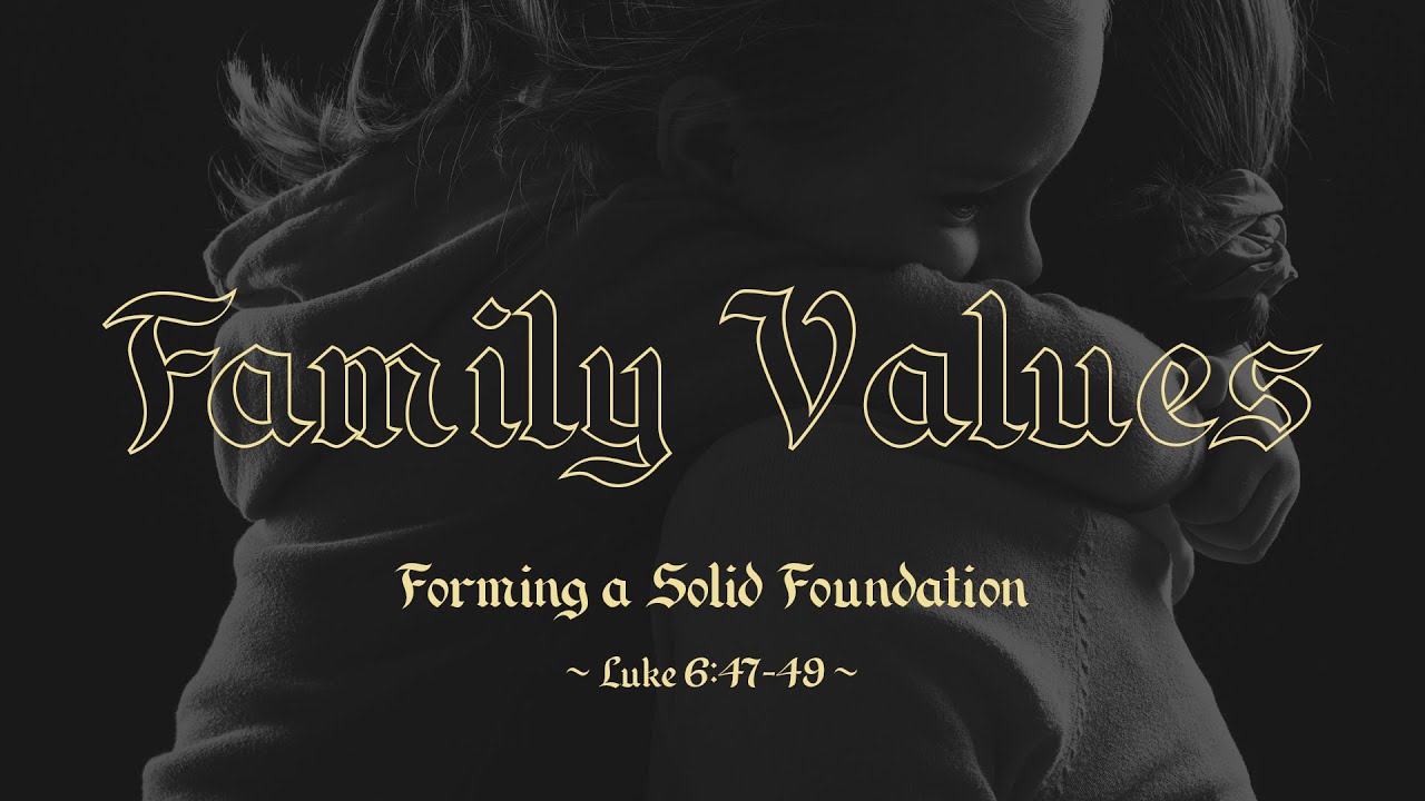 Sunday Morning with Pastor Josh Vietti - "Family Values" - YouTube