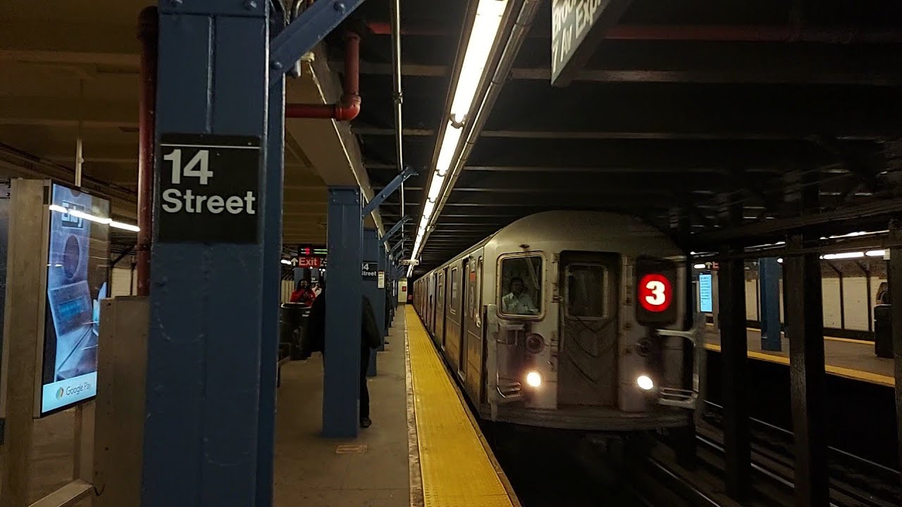 MTA:r142 2 train to south ferry/ R62 3 train terminating/starting ...