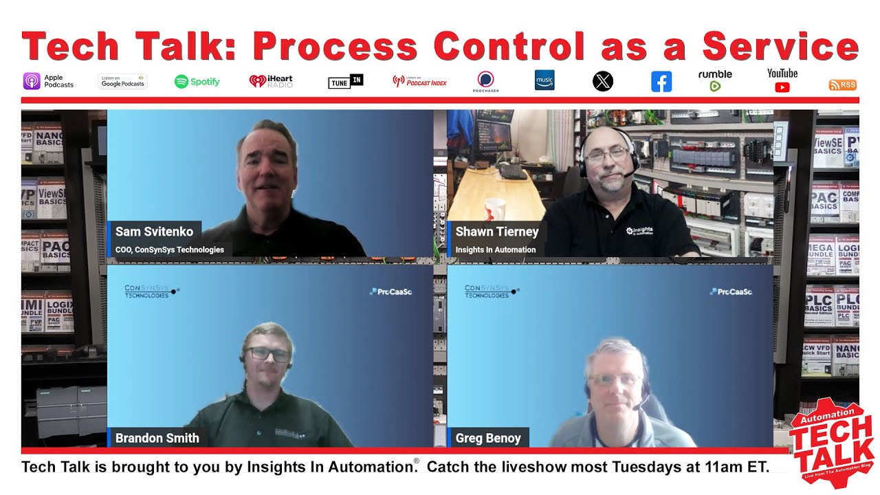 Automation Tech Talk: Process Control as a Service with ConSynSys ...