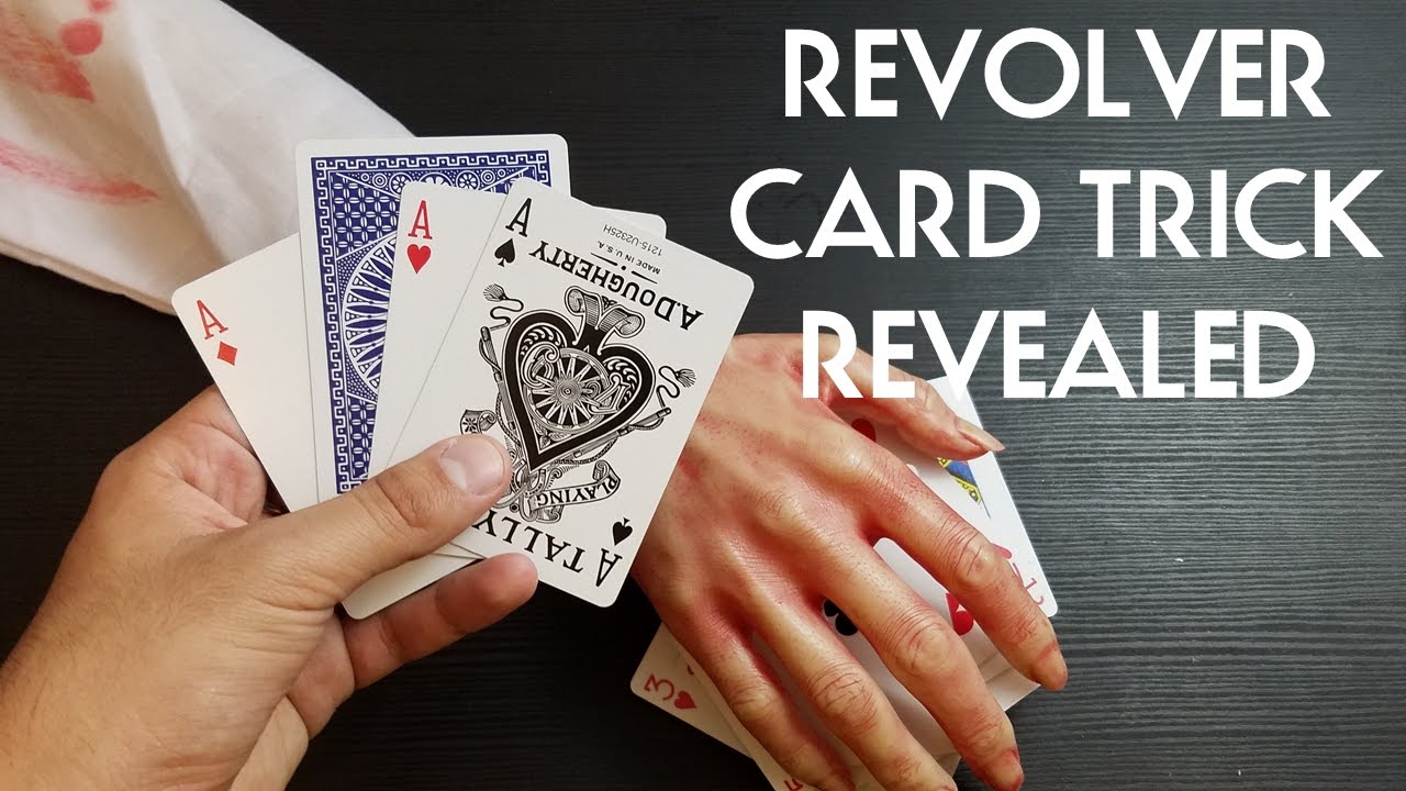 REVOLVER CARD TRICK REVEALED PigCake Tutorials - YouTube