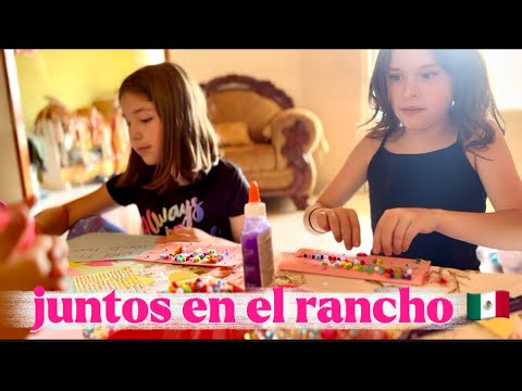 From The USA to Mexico 🇲🇽 DIY Crafting Handmade Valentine's Cards with the Local Niñas en el Rancho