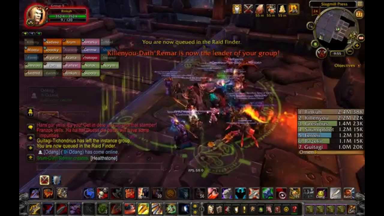 WoW - Blackrock Foundry Black Forge LFR - 3-21-15 - YouTube