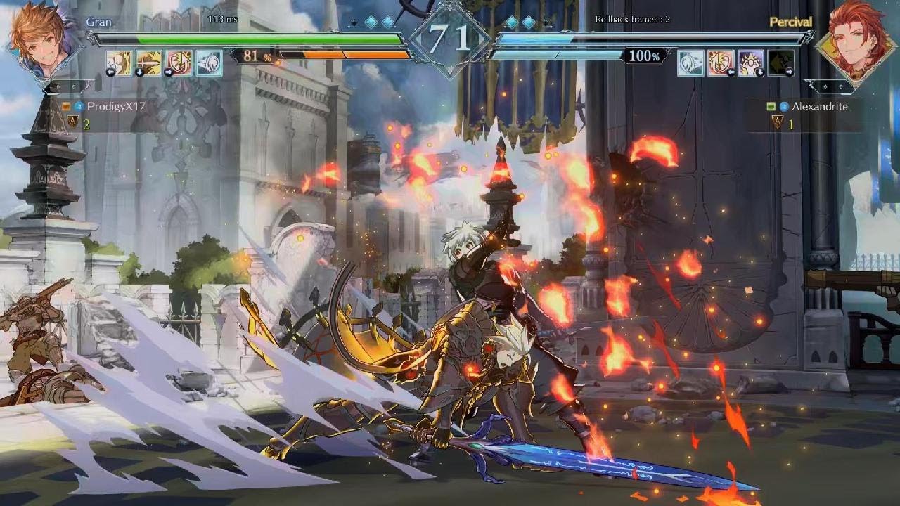 Granblue Rising Online Rank - Gran vs. Percival - YouTube