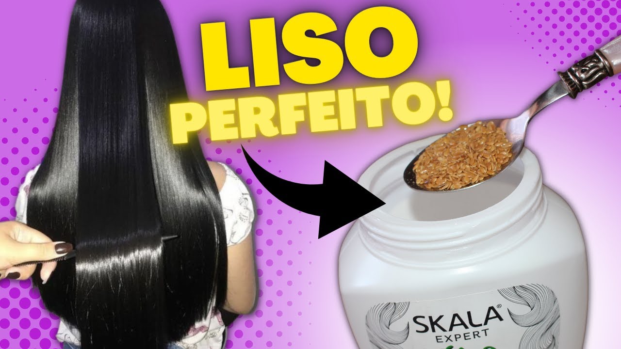 LISO PERFEITO! Nova Fórmula de ALISAMENTO PODEROSA Para Endireitar ...