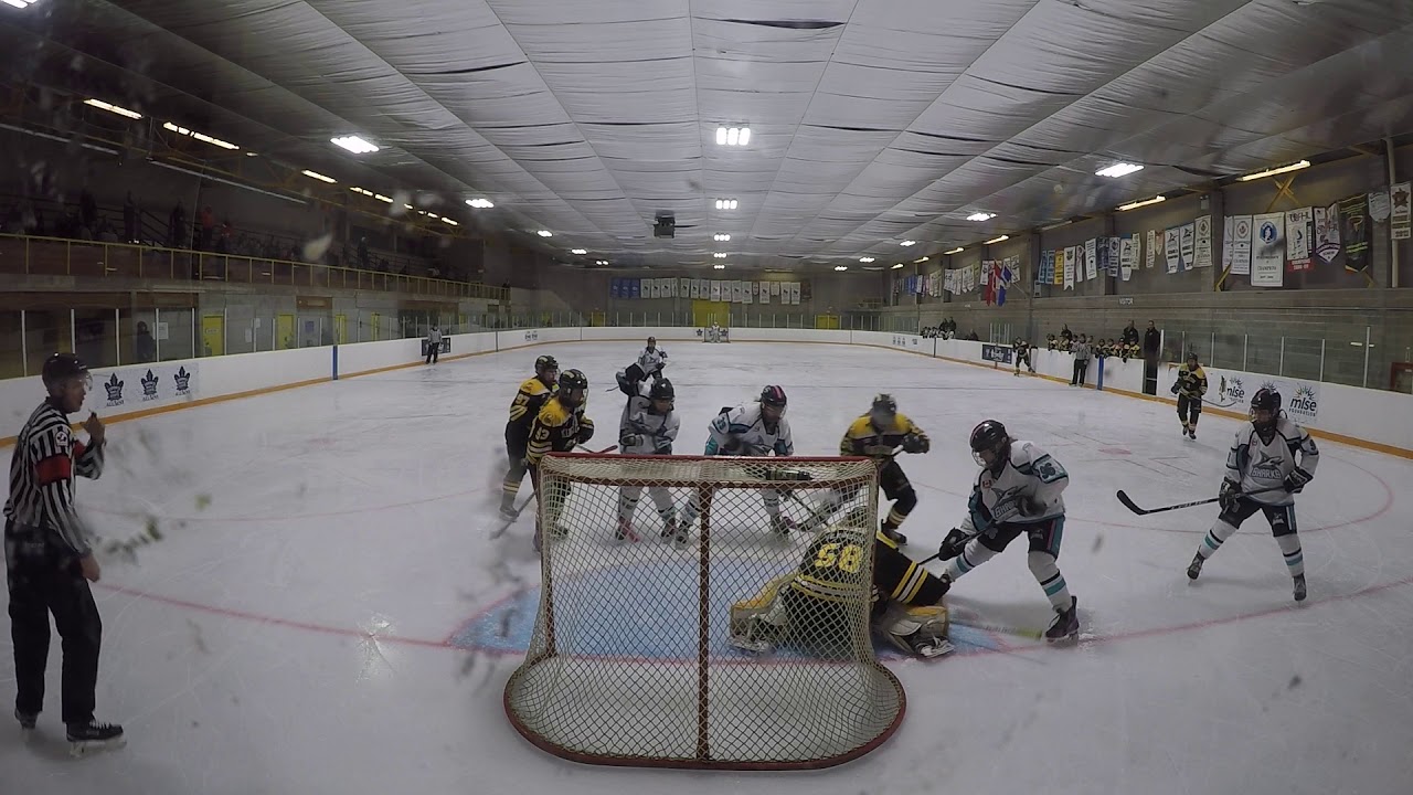 Kingston Ice Wolves MAA vs Scarborough Game 2 Period 3 - YouTube