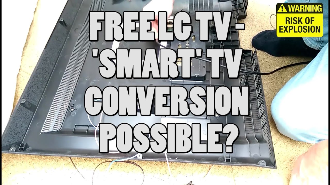 PART 3: LG LCD TV and Smart TV [Raspberry Pi] conversion. - YouTube