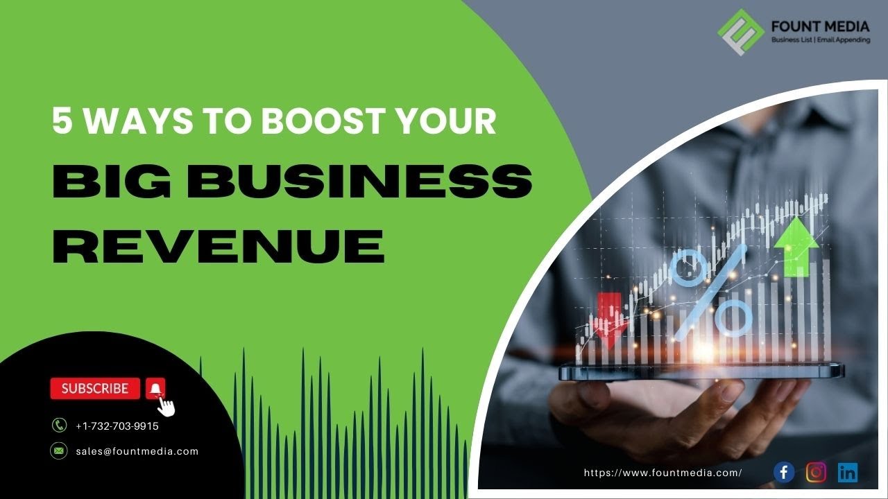 5 Ways to Boost Your Big Business Revenue in 2024 | Top Strategies To ...