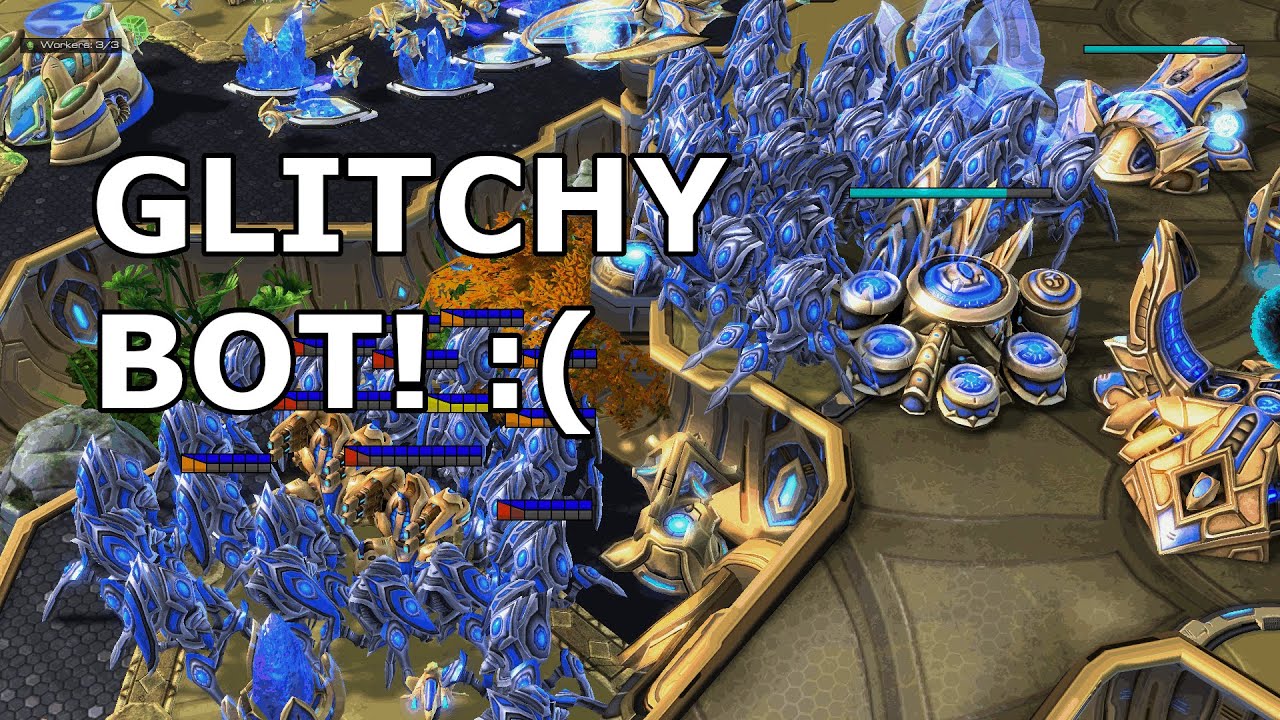 CAN A GLITCHY BOT WIN? - VeTerran vs Deimos - Starcraft 2 AI - YouTube