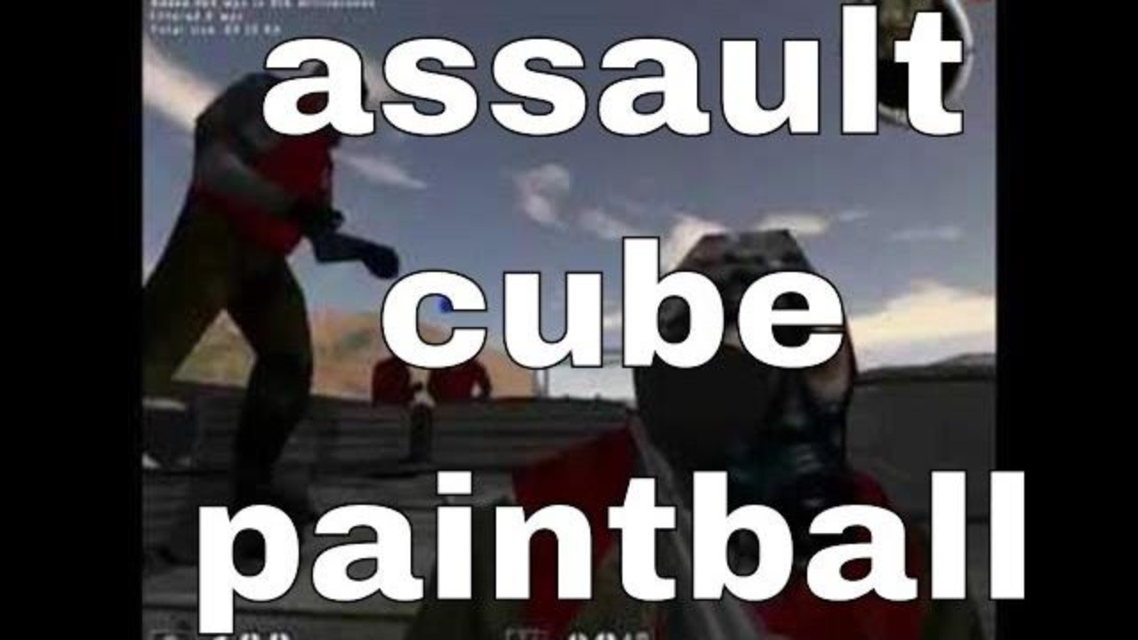 assault cube paintball - portable free PC game to download - YouTube