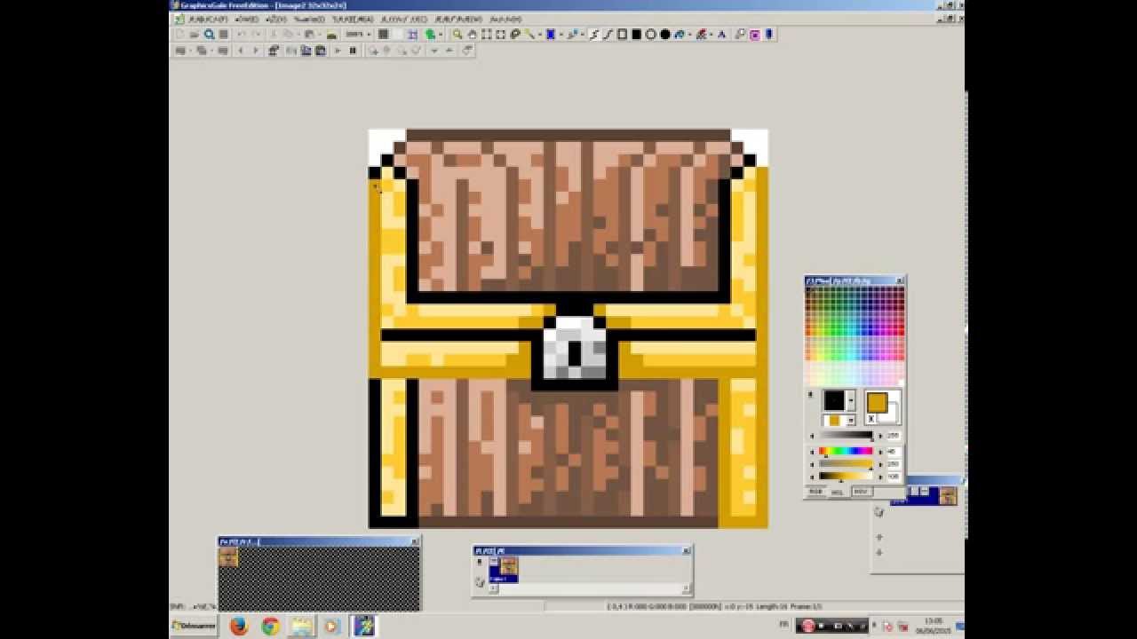 [Pixelart] Chest Tutorial - YouTube