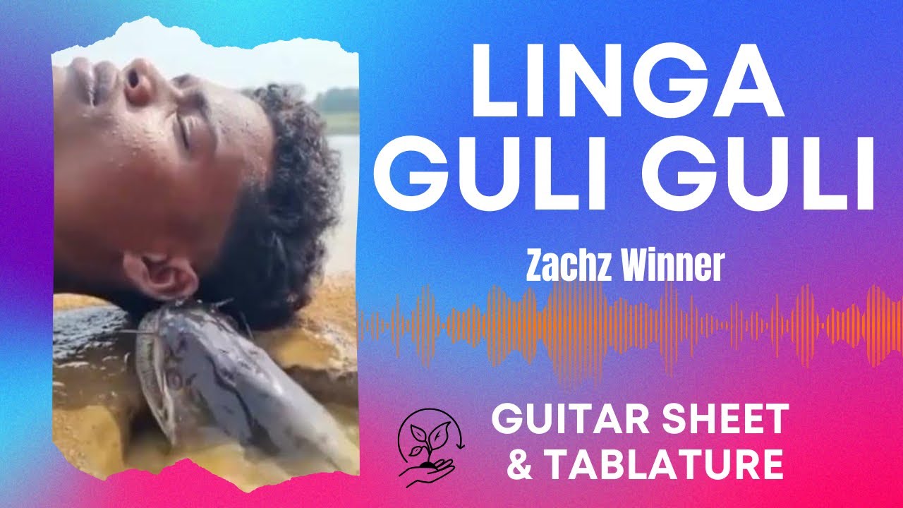 Linga Guli Guli Guitar Melody Tutorial | Zachz Winner | | Play-along ...