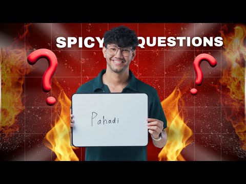 Asking SPICY QUESTIONS 🌶️🥵 Ft @pahadigamer_official 