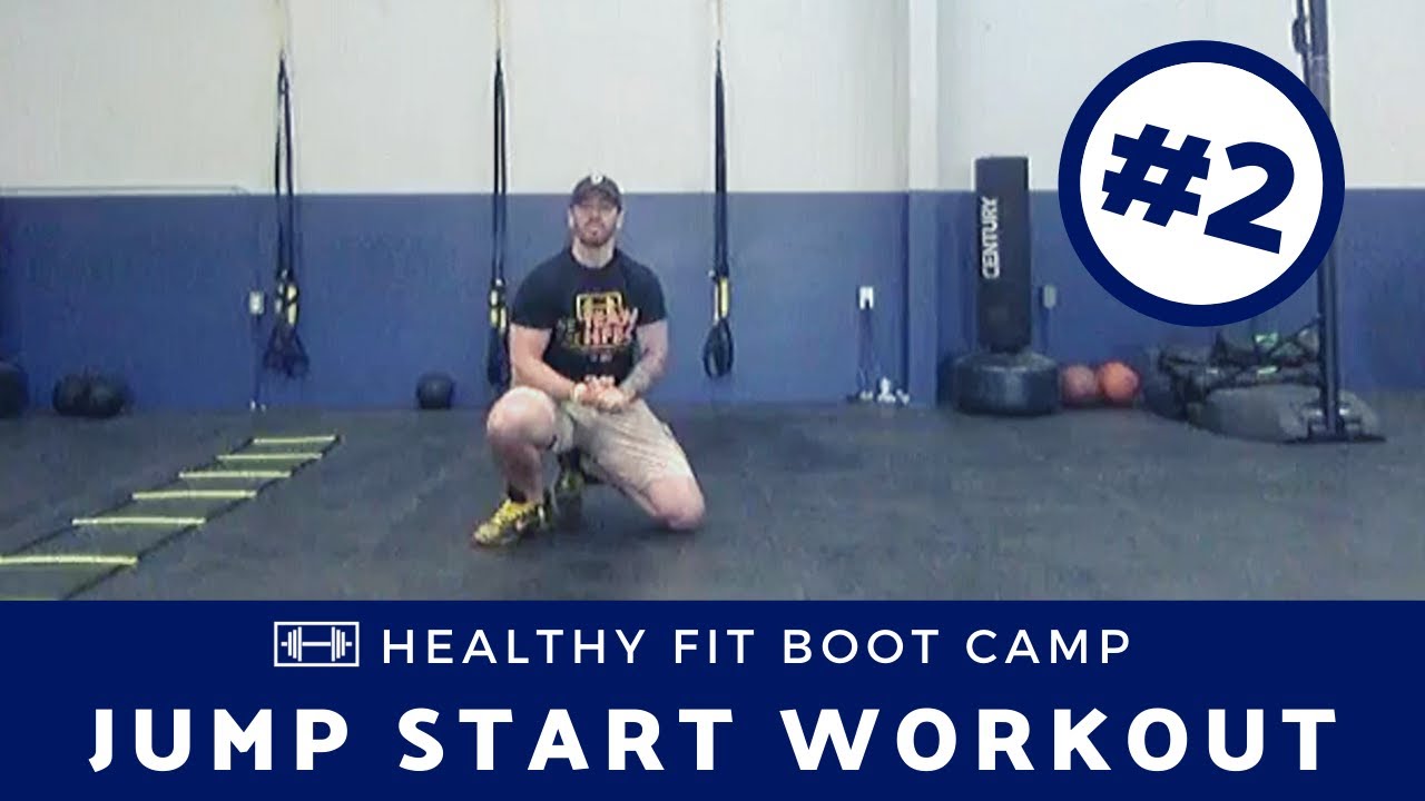 FREE Jump Start Workout #2 | Healthy Fit Boot Camp - YouTube