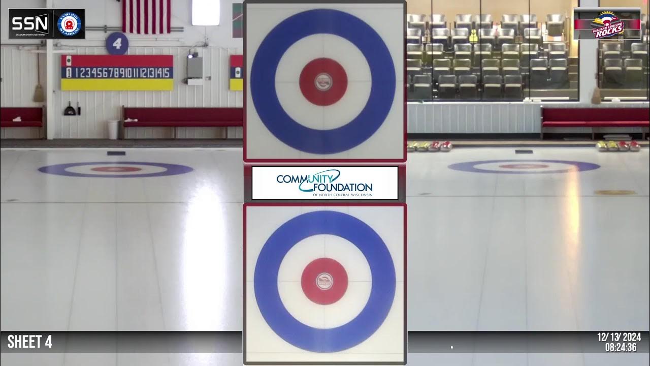 Curling Stadium Wausau Sheet 4 12-13-24 - YouTube