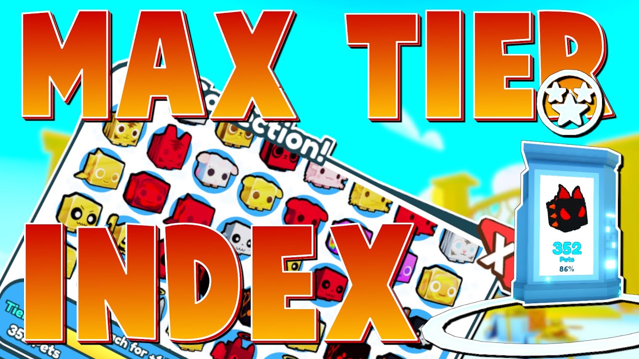 WBIŁEM MAX TIER W PET INDEX! MYTHICAL NA 13% PET SIMULATOR X # ...