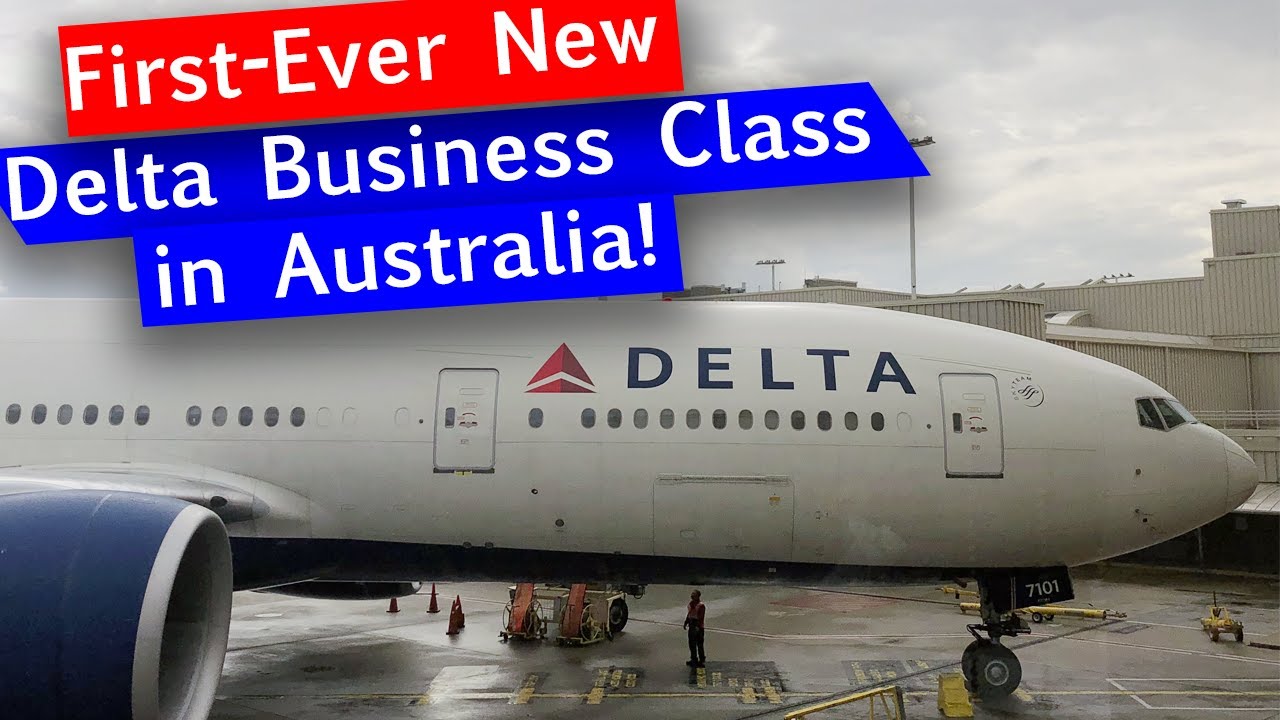 Delta Air Lines Refurbished 777 from SYD to LAX - NEW Delta One Suites ...