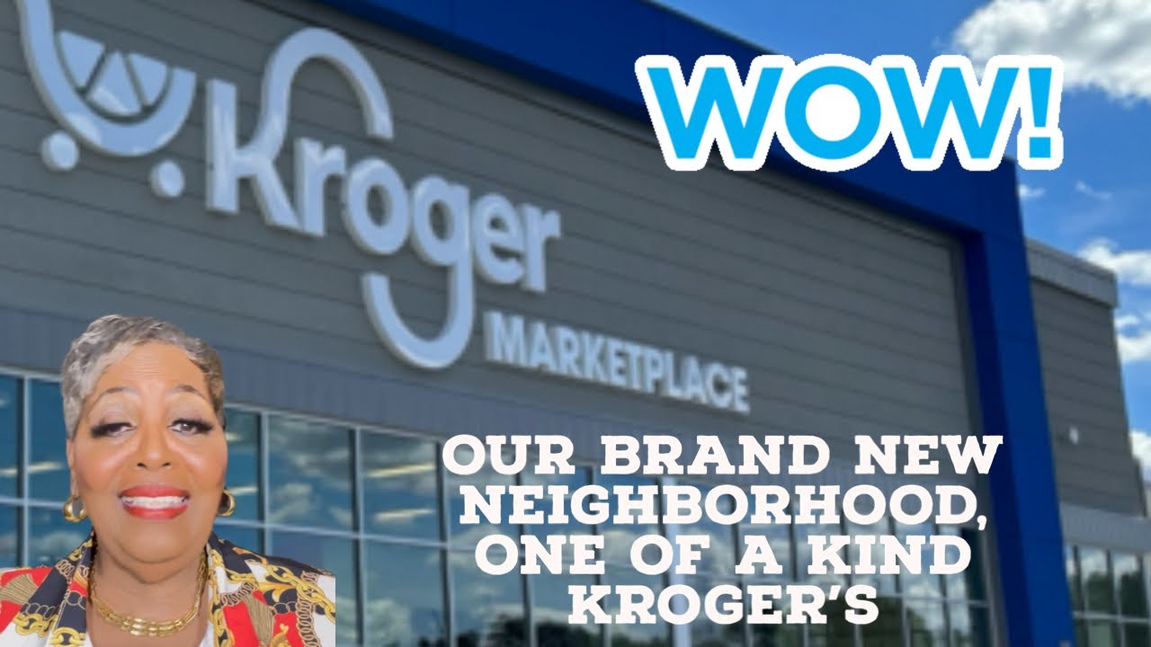 Come shop with us at our new Kroger‘s marketplace. - YouTube