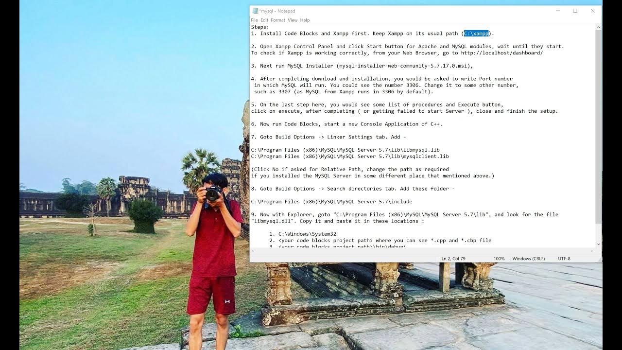 How to connect MYSQL to CODE::BLOCK? - YouTube