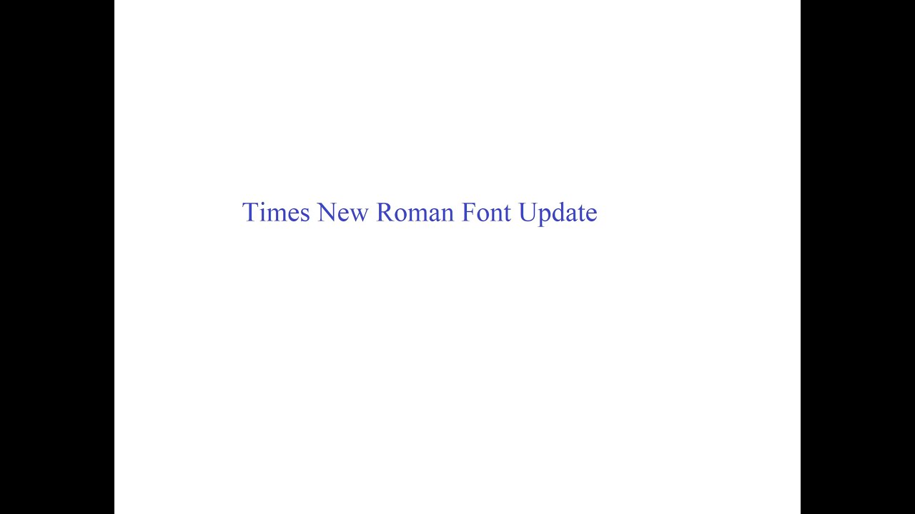 What Is The History Of The Times New Roman Font? - YouTube