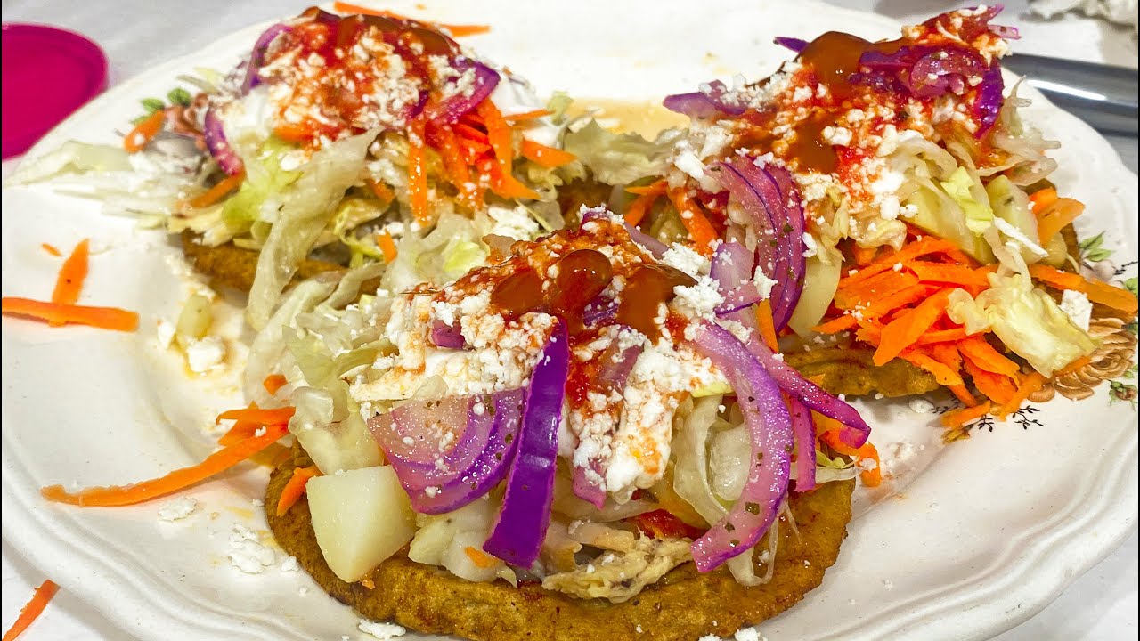 Sopes de pollo estilo Nayarit - YouTube