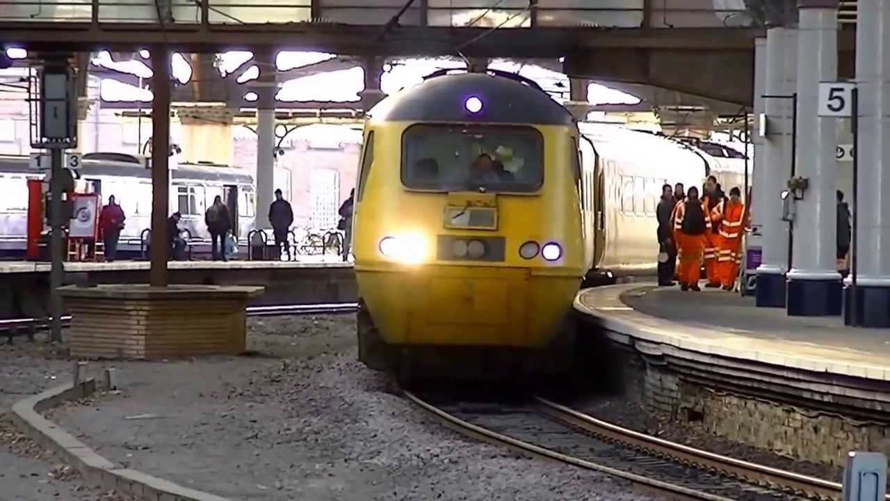 Network RAIL HST New Measurement Train at YORK - YouTube