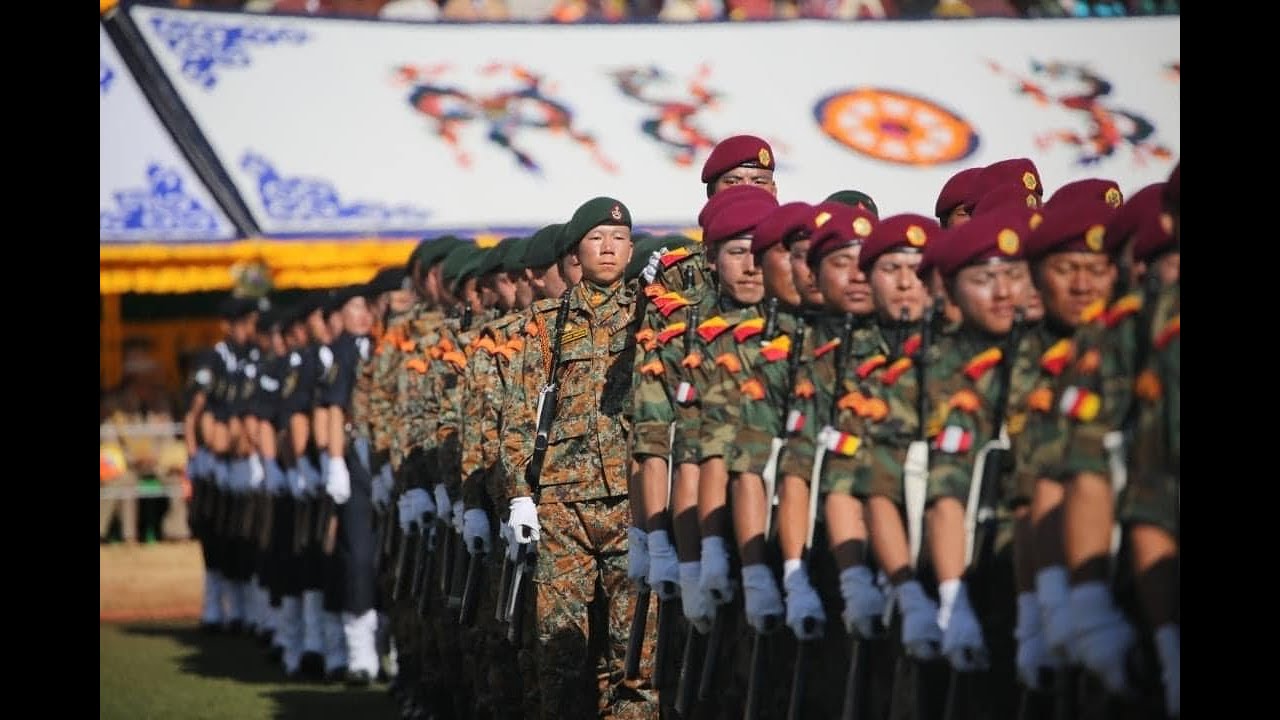 不丹武装部队|bhutan armed forces - YouTube