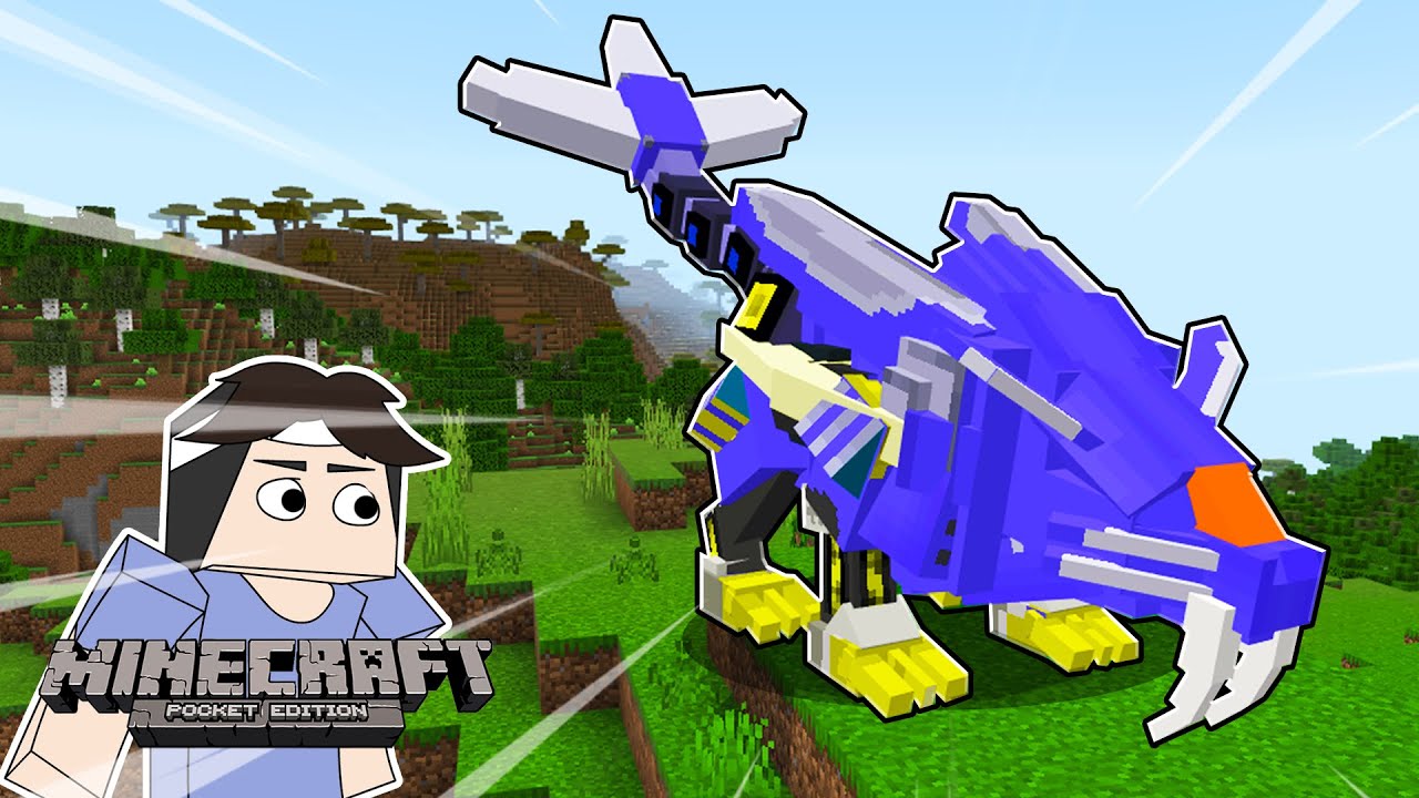 ZOIDS na Lolong sa Minecraft PE - YouTube