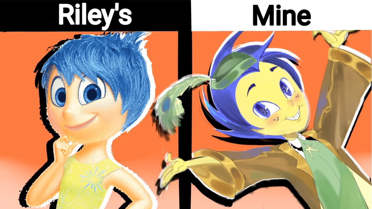 My version of INSIDE OUT characters [main 5 emotions] - YouTube