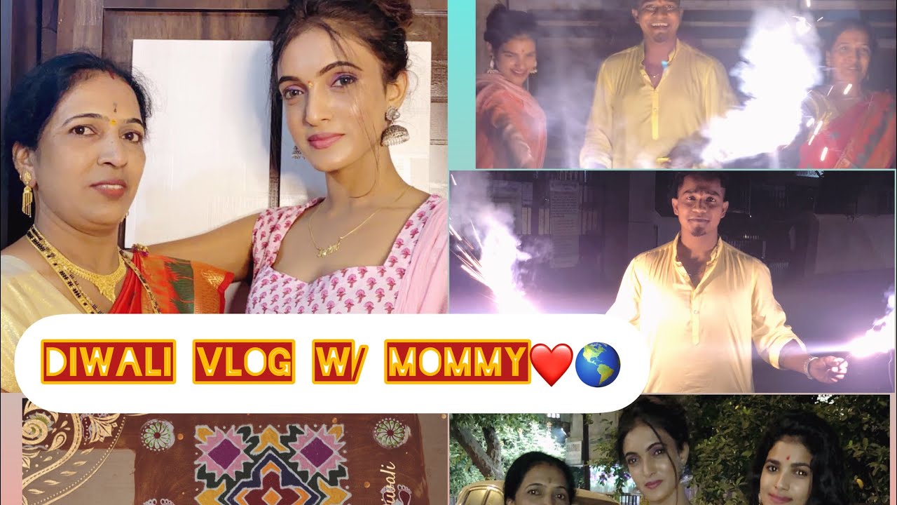 What😱! My Mom Did Ramp Walk For The First Time🥺😭|Diwali Vlog| Reshmi ...
