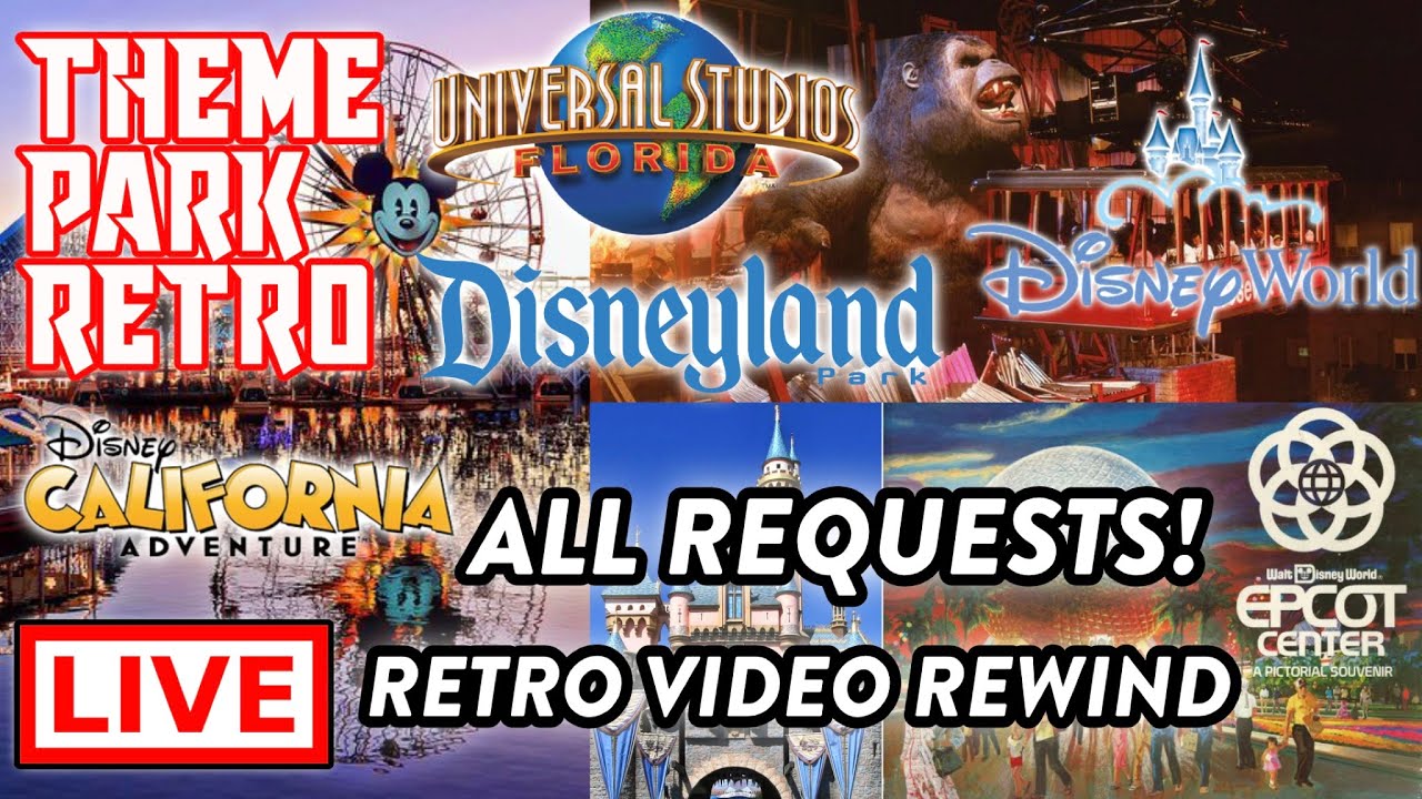 All Request Retro Ride Live Stream | Theme Park Retro U Pick The Rides ...