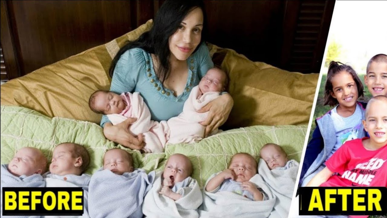 Remember the beautiful octuplets abandoned by their Father? See how ...