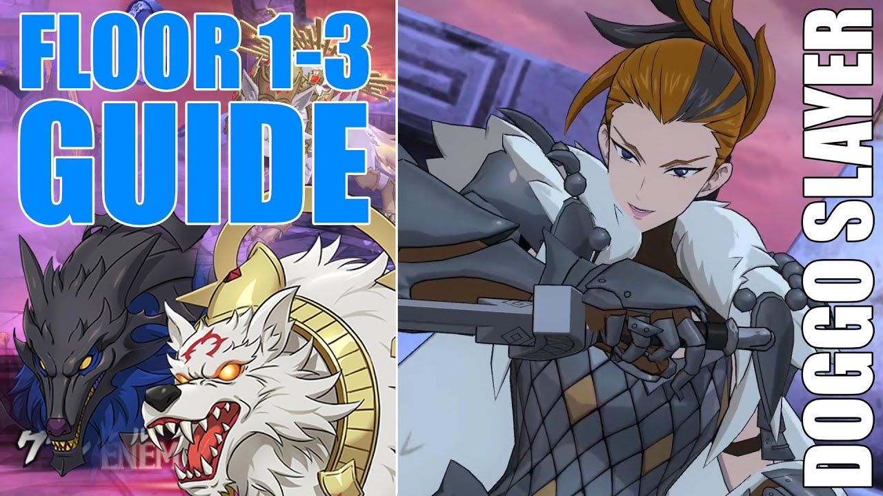 Wolf Boss Floor 1, 2, 3 Guide | 7DS: Grand Cross - YouTube