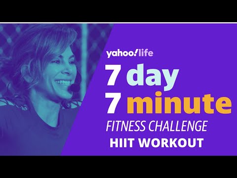 Jillian Michaels 7-Minute Fitness Challenge, Day 2: High Intensity Calorie Burner | Yahoo Life