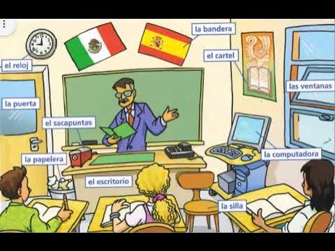 Realidades 2B-T1: ¿Qué hay en la sala de clases? - YouTube