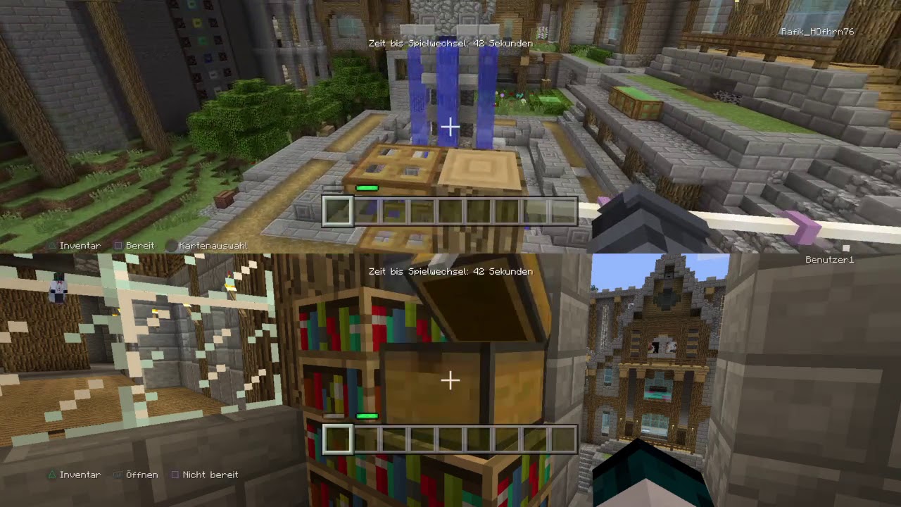 Minecraft PS4|Mini Games._. Eskalation (Mit Amin) - YouTube