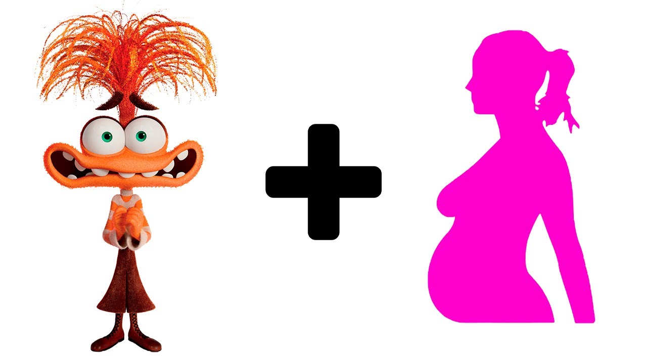 ANXIETY + PREGNANCY = ??? Inside in out 2 Animation - YouTube