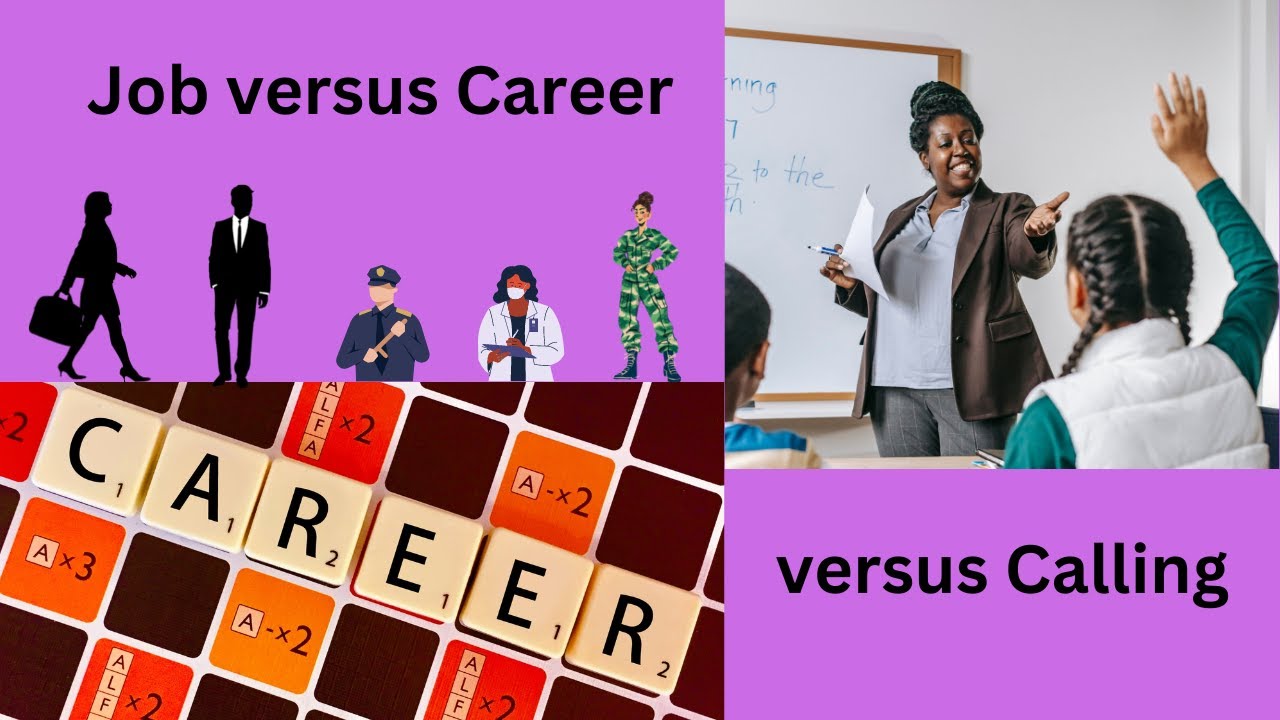 Job versus Career versus Calling - YouTube