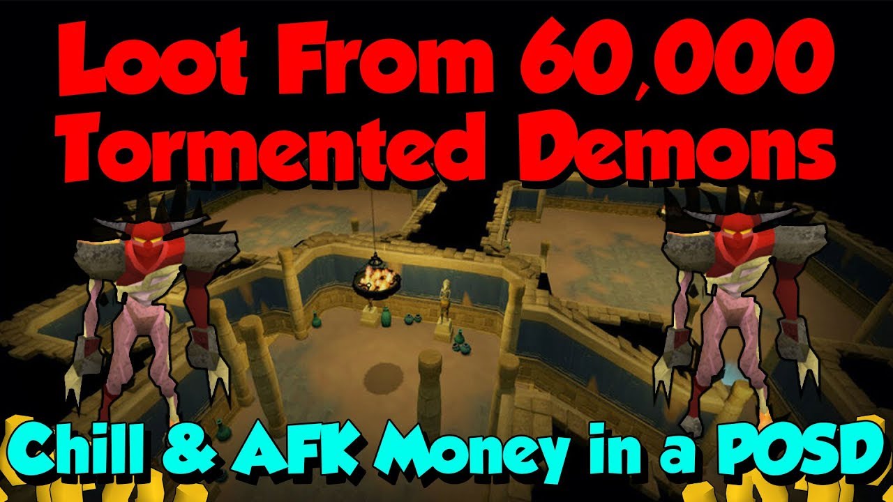 Loot from 60,000 Tormented Demons & Guide! [Runescape 3] 500 Hours ...