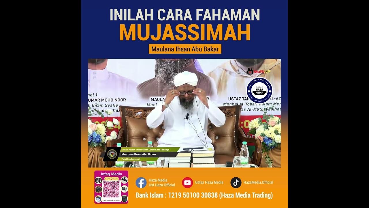 Maulana Ihsan Abu Bakar - Inilah Cara Fahaman Mujassimah - YouTube