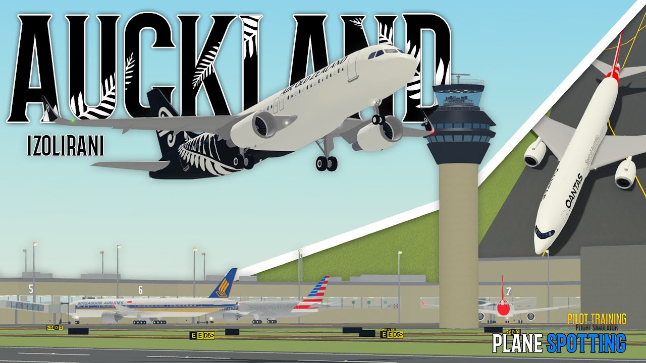 ️ Roblox PTFS | 30+ MINUTES of Close-up Take-offs & Landings at ...