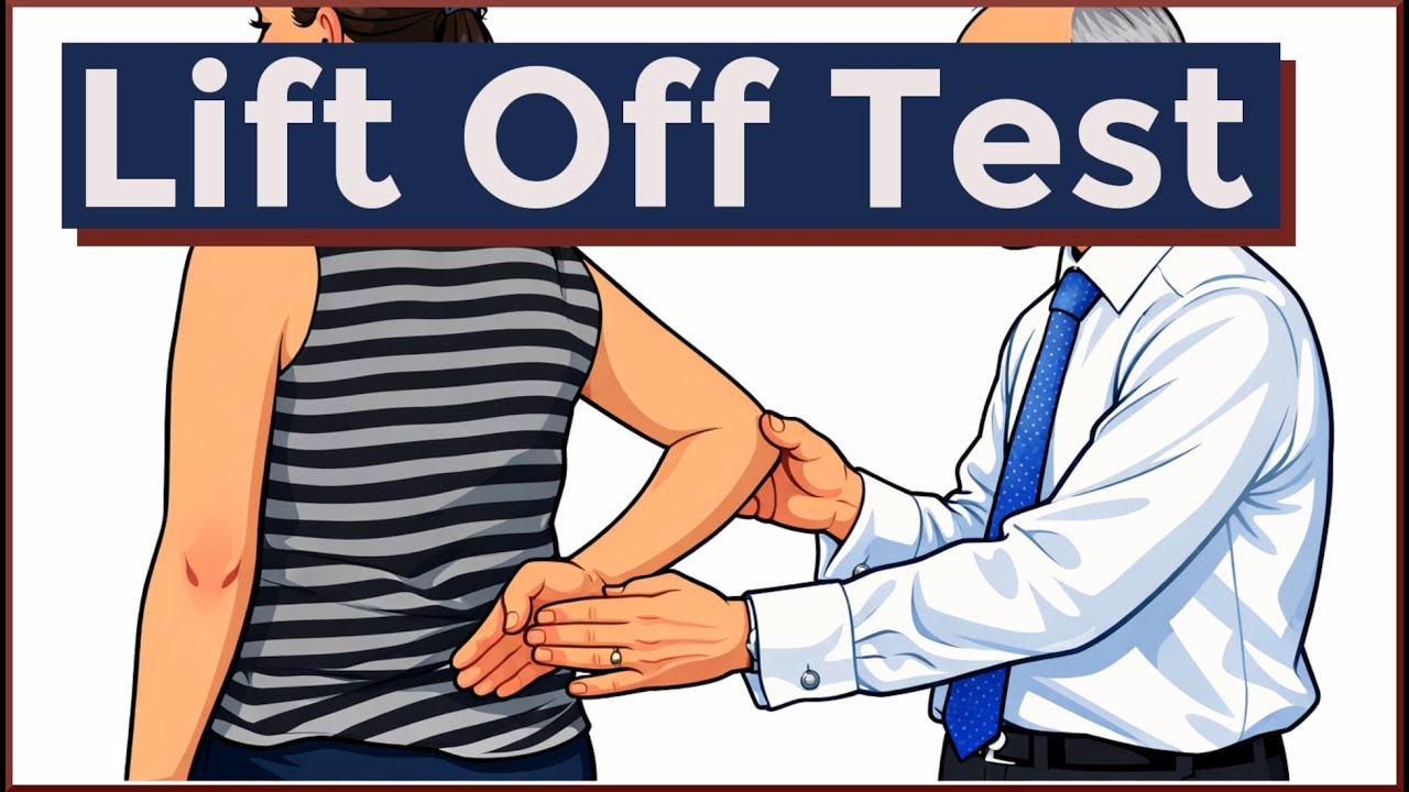 Lift Off Test | Subscapularis & Rotator Cuff Tear - YouTube