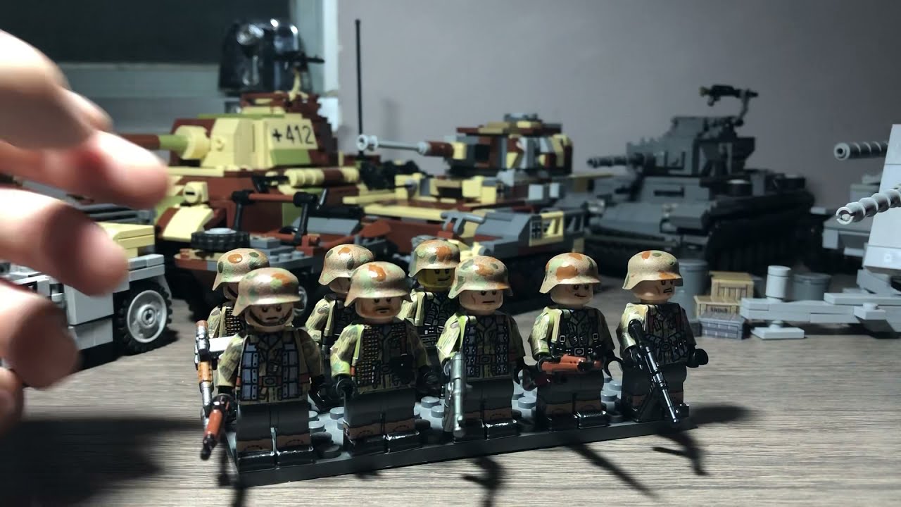 Lego WW2 German Military Showcase/review (200 sub special!) - YouTube