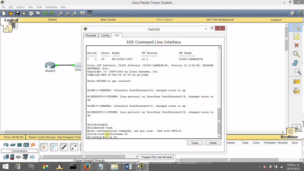 11 4 2 6 Lab Managing Router Configuration Files with Terminal Emulation Software - YouTube