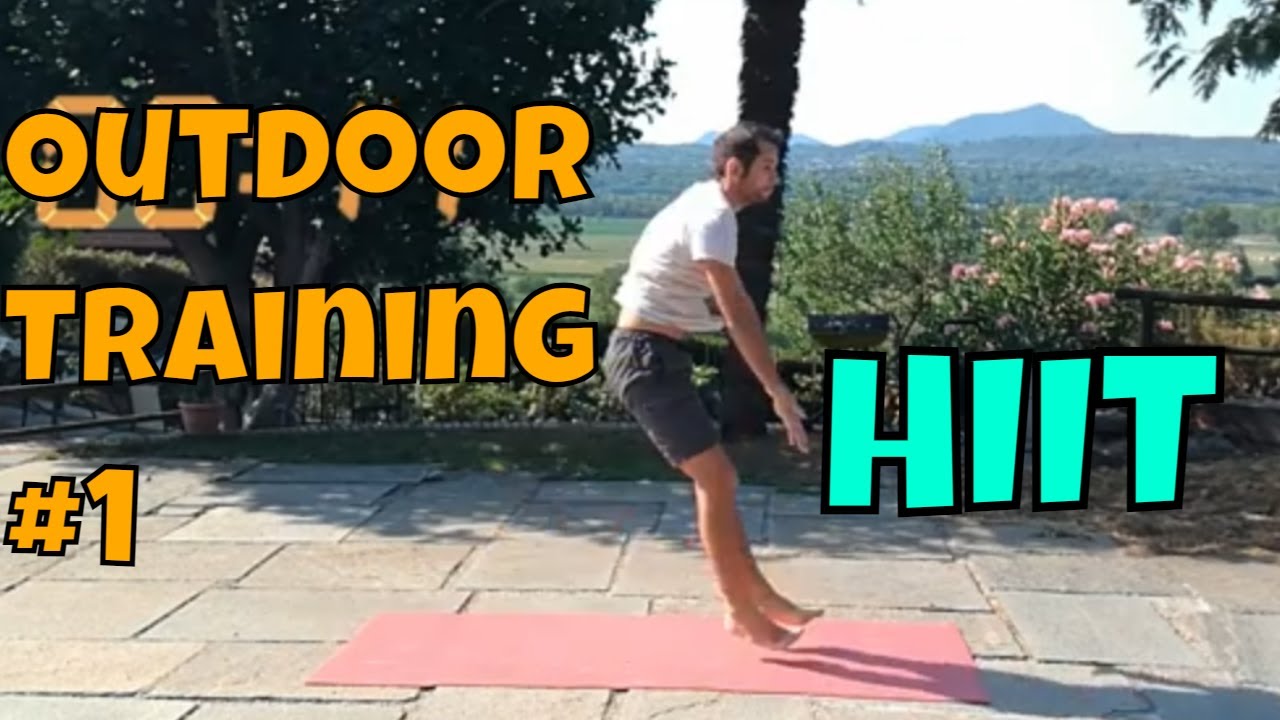 Outdoor training HIIT 20' - YouTube