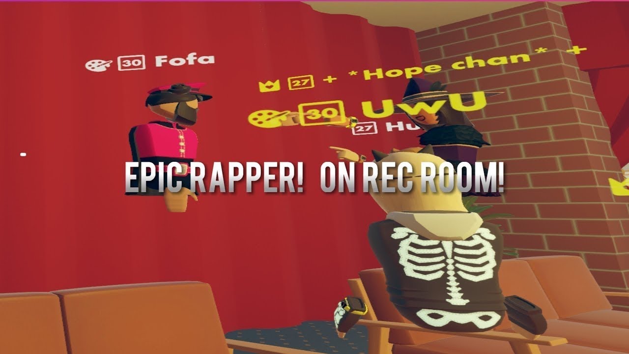 Person in Rec Room Rapping - YouTube