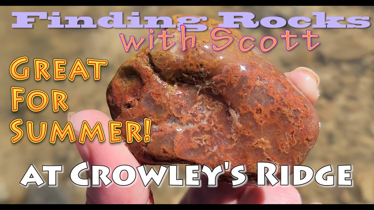 Crowleys Ridge Agates Near Forrest City, Arkansas - YouTube
