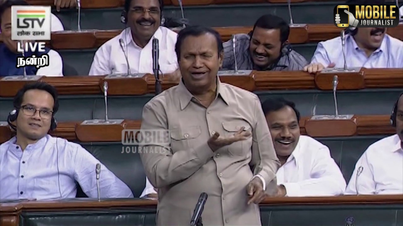 TR Baalu Fight with OPS Son at Parliament | Kanimozhi | OP ...