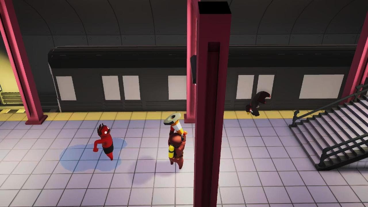 (PS5 Gang Beasts) Subway Dodge - YouTube