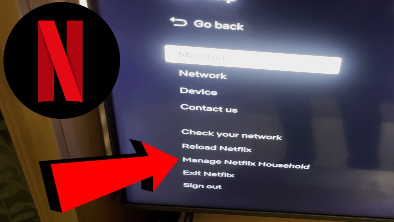 How To Fix Netflix This TV Is Not Part Of Your Household - YouTube