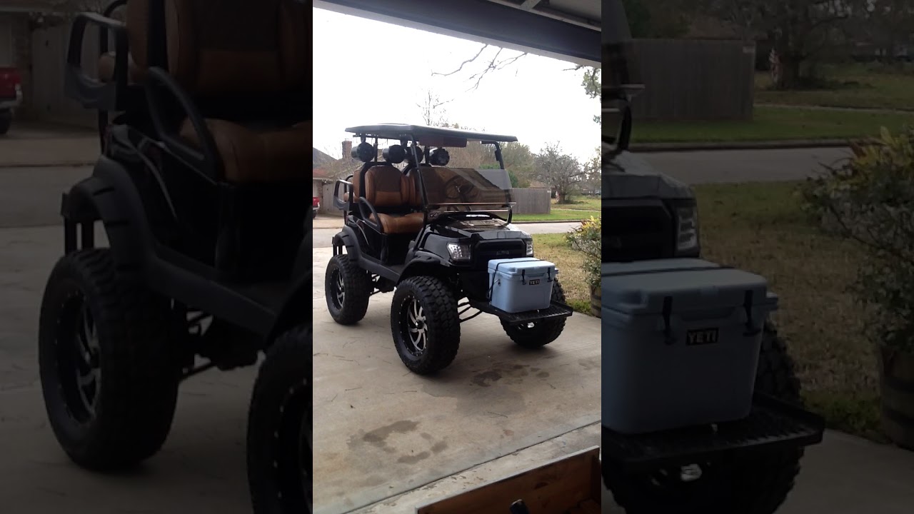 Club car precedent air ride - YouTube